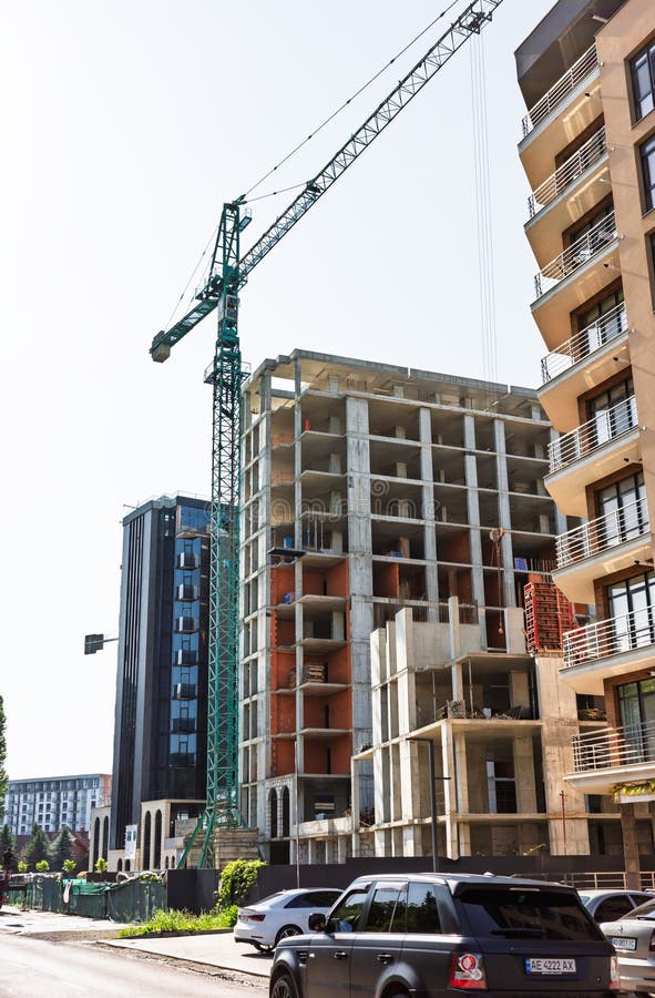 The Construction Boom in Western Ukraine during the War Editorial Stock ...