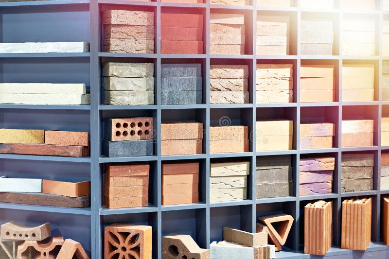 Construction bricks stock photo. Image of decorative - 288855350