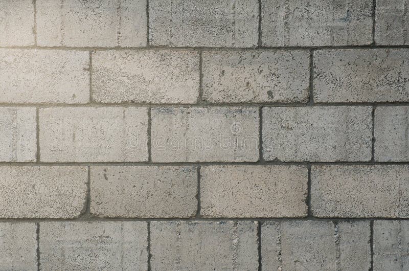 Construction Bricks Texture Background Grey Stock Image - Image of ...
