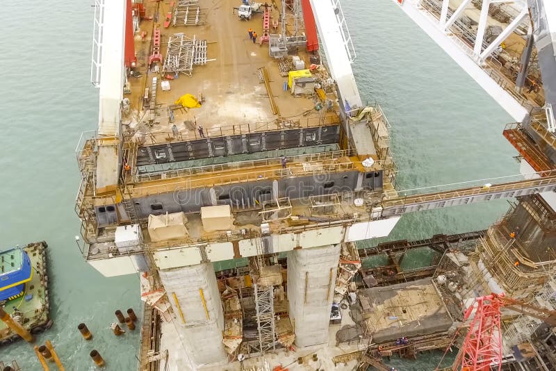 Construction of the Bridge. Engineering Facilities for the Construction ...