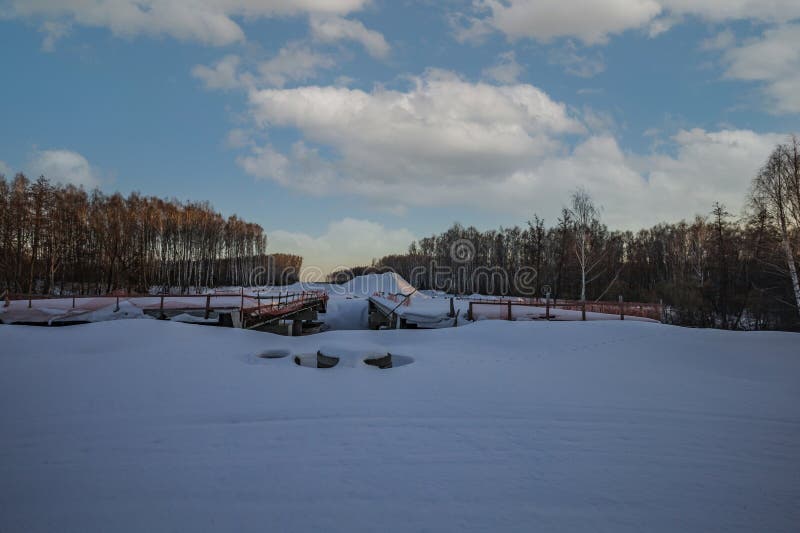 Construction of a Bridge on the M5 Motorway Stock Image - Image of ...