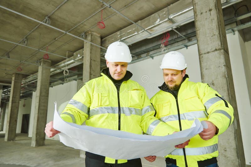 Construction Builder Workers Stock Image - Image of constructor ...