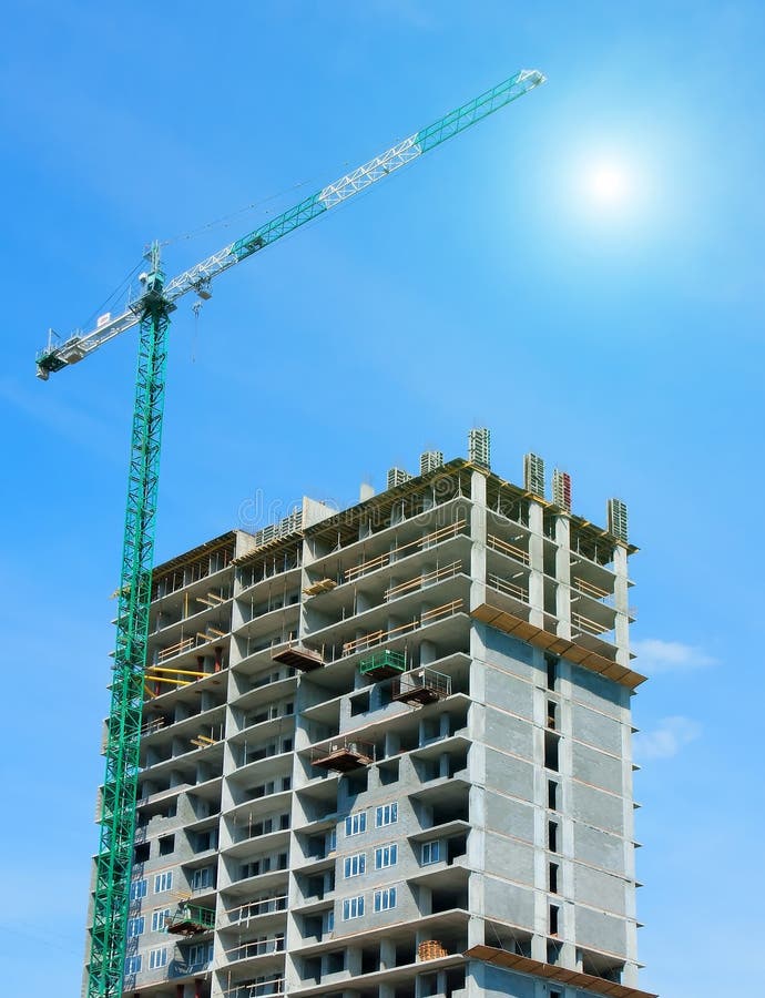 Construction building stock photo. Image of planning - 136535708