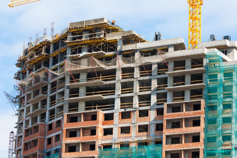 Construction Building Development, Constructing Stock Photo - Image of ...