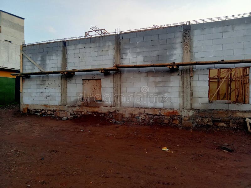 Construction Building Process Stock Photo - Image of downtown ...