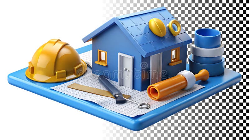 Construction Building Site Hard Hat Tools Architecture Development Png ...
