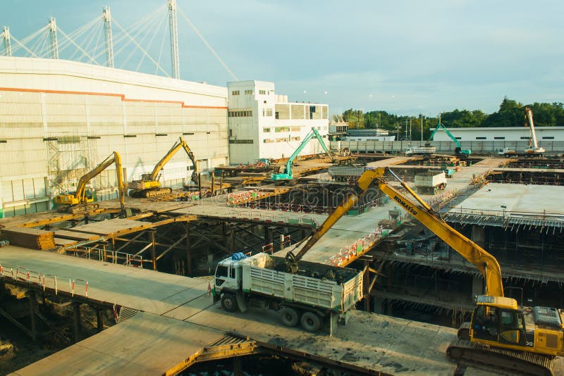 Construction editorial image. Image of development, scaffolding - 43839720