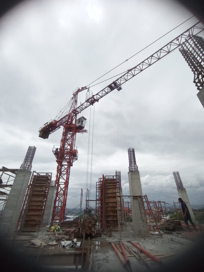 Construction Building in the World Stock Photo - Image of form, carried ...
