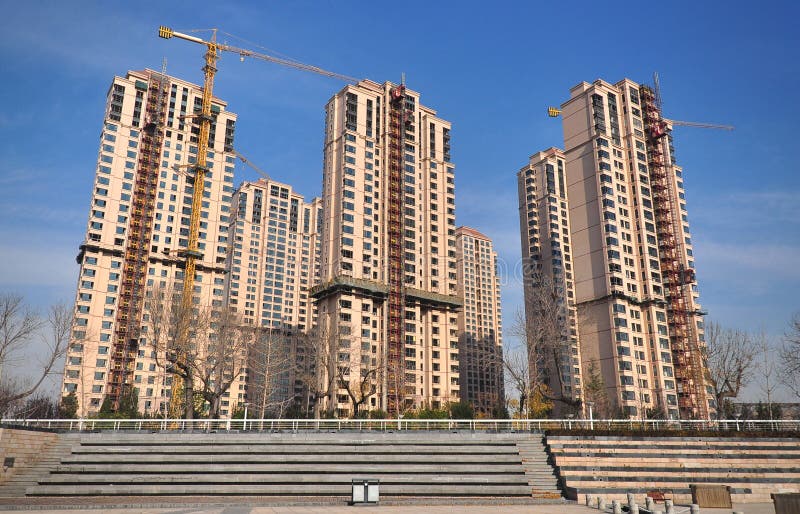 Construction buildings stock image. Image of fast, structure - 30321537