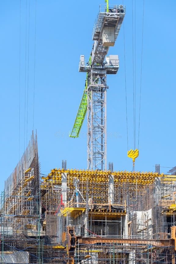 Construction of Buildings Using Monolithic Technology Editorial Photo ...