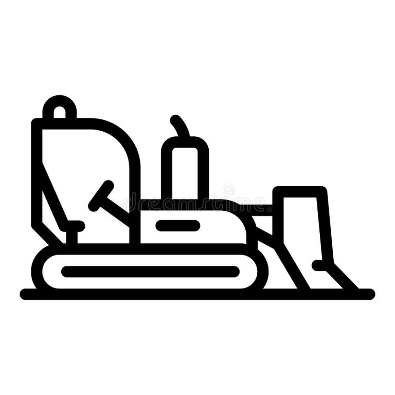 Dozer Icon Stock Illustrations – 1,443 Dozer Icon Stock Illustrations ...