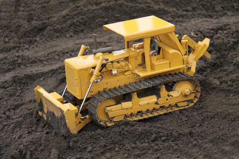 Construction Bulldozer Vehicle. Stock Image - Image of tractor ...