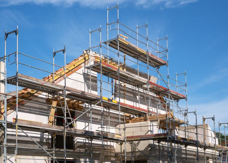 Construction Business, Framework Stock Image - Image of framing ...