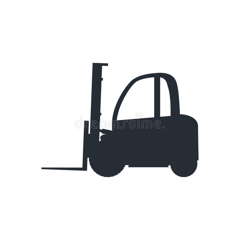 Construction Car Icon, Build Machine, Vector Isolated Illustration ...