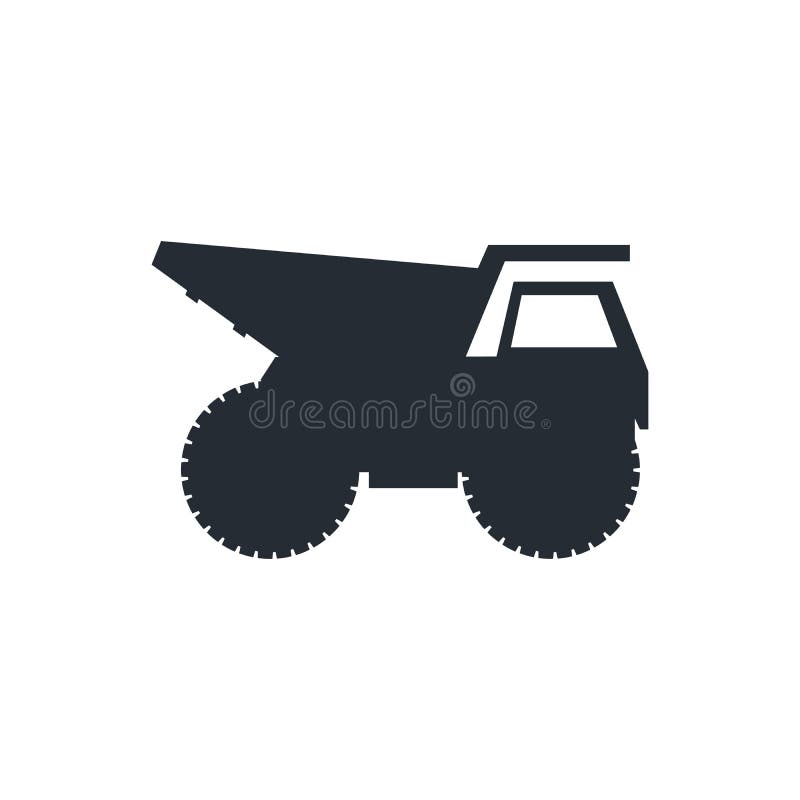 Construction Car Icon, Build Machine, Vector Isolated Illustration ...