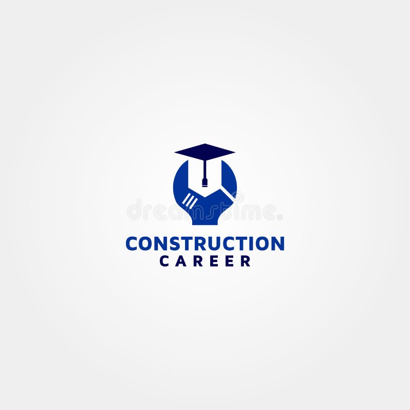 Construction Career Vector Logo Design Template Idea and Inspiration ...