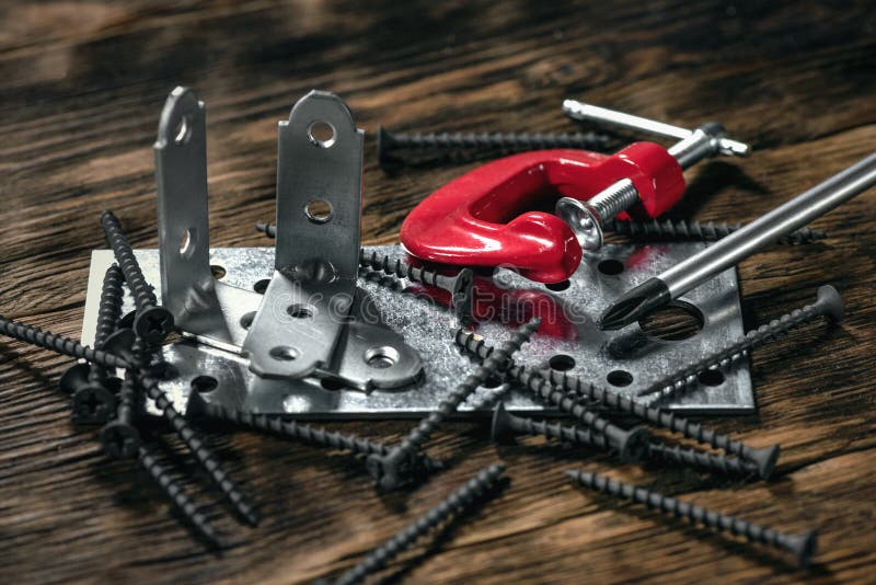 Carpentry. stock image. Image of fastener, house, accessory - 170618539