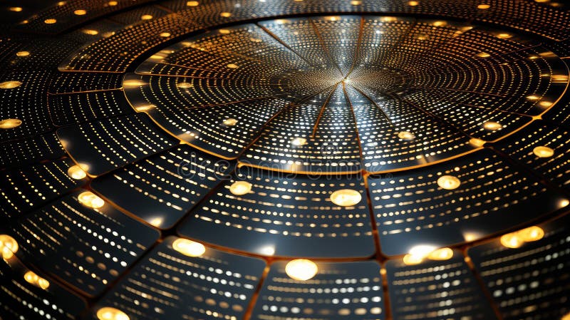 Construction Circular Technology Pattern Stock Illustration ...