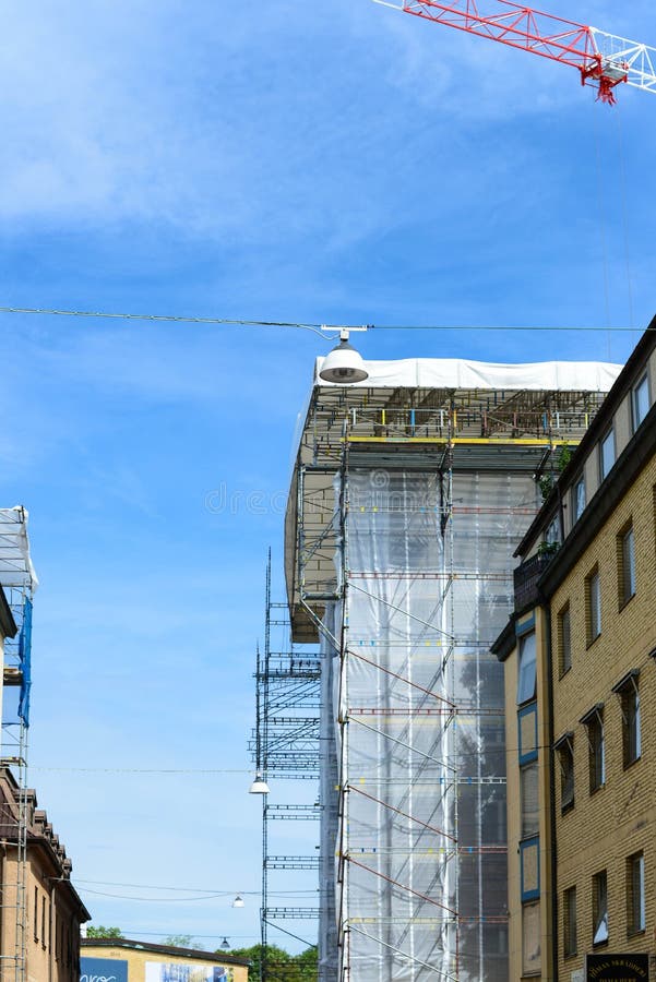 Construction in the City Work is Ongoing Editorial Photo - Image of ...