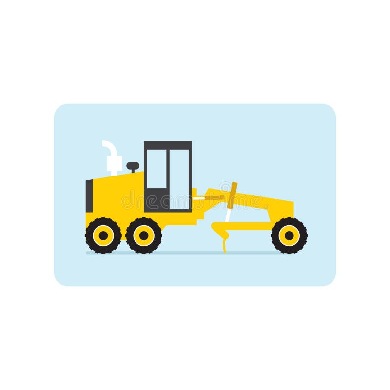Construction Clean Vehicle. Vector Illustration Decorative Design Stock ...