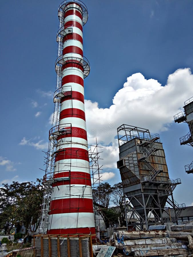 Cloud Factory Buidling Sky Blue Project Stock Photos - Free & Royalty ...