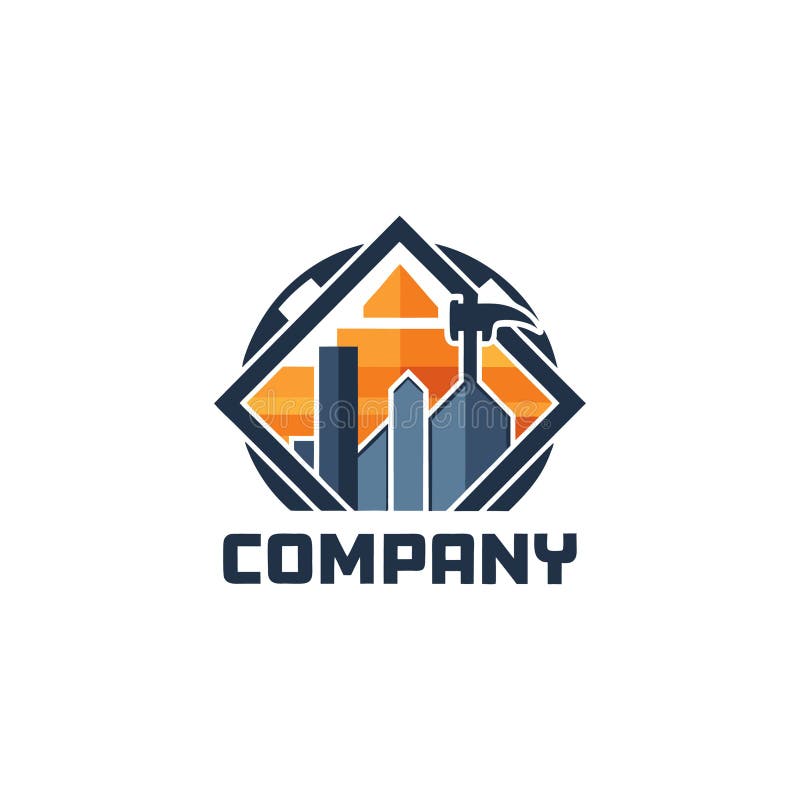 Stylized Vector Construction Company Logo Stock Illustrations – 1,108 ...