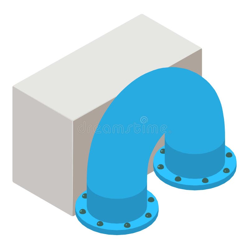 Concrete Pipe Isometric Icon Stock Illustrations – 98 Concrete Pipe ...