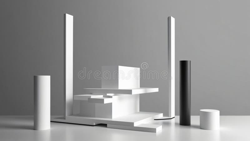 Construction Concept. Residential Building Drawings and Architectural ...