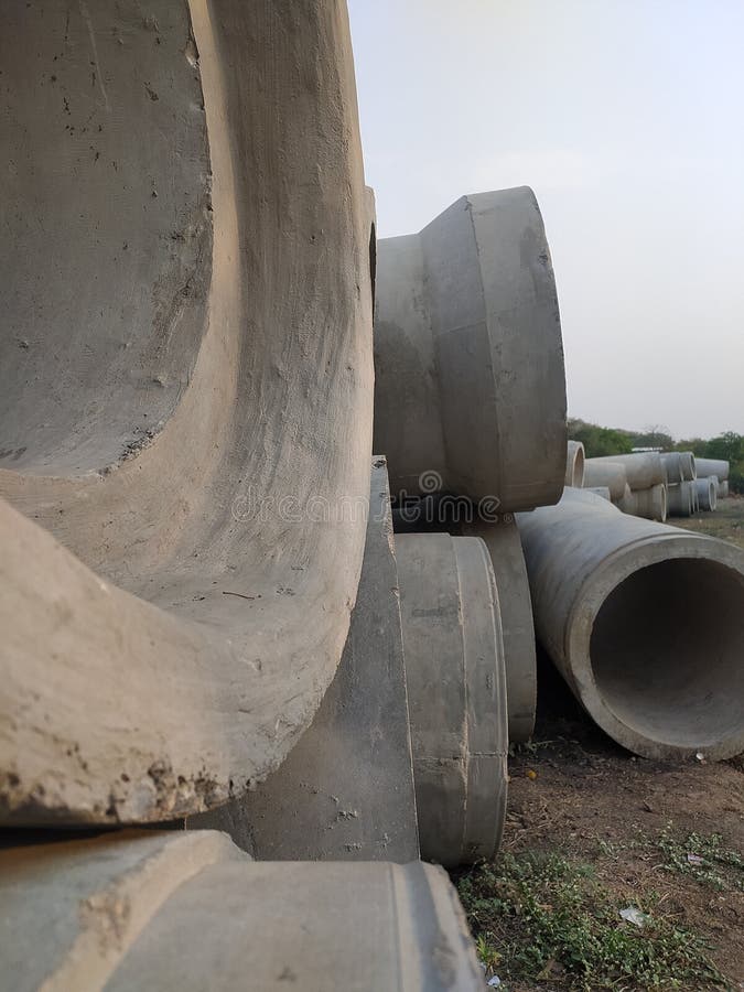 Construction Concrete Cement Pipe Heavy Water Flow Pipe 700nps Stock ...