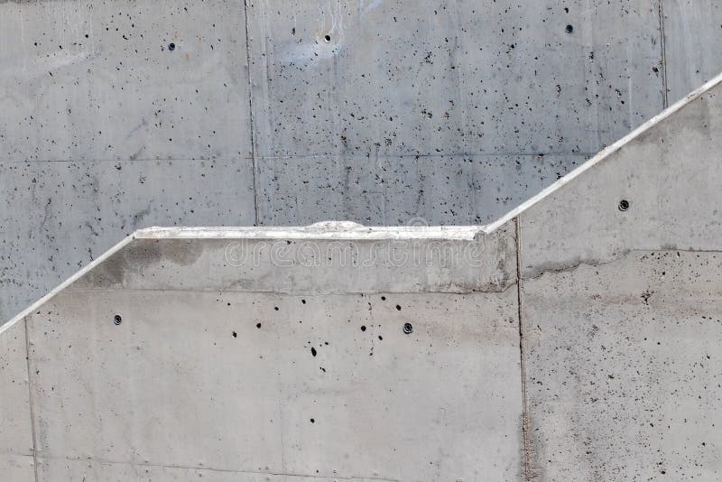 Construction - Concrete and Metal Elements Stock Image - Image of field ...