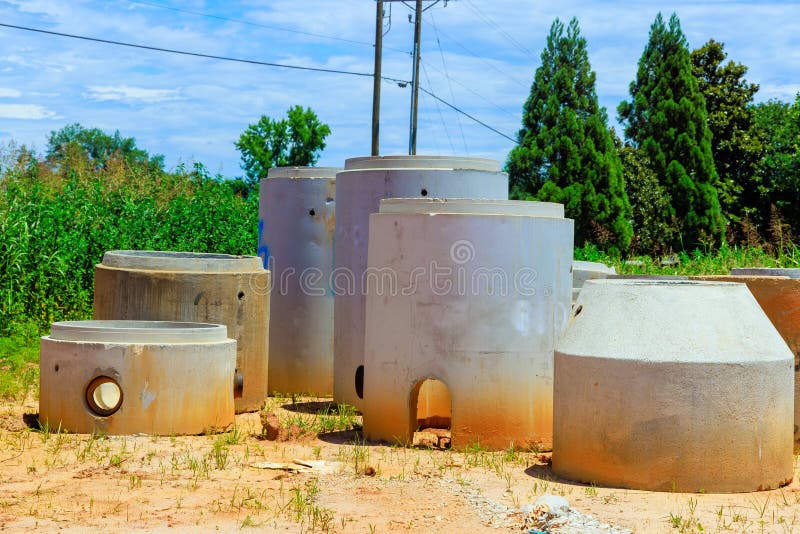 Construction of Concrete Structures in an Agricultural Setting on a ...