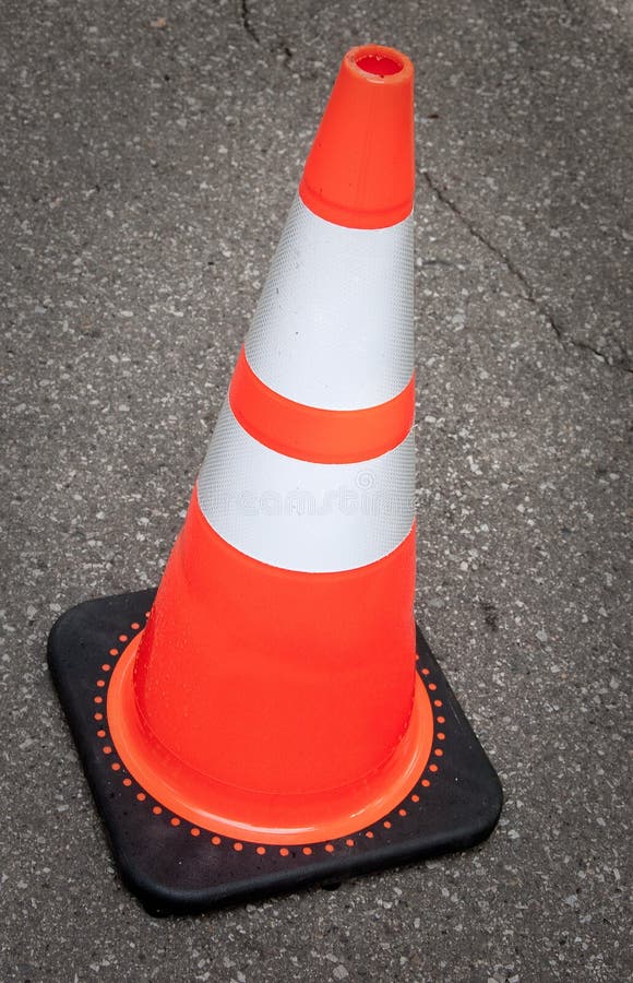 Construction Cone stock image. Image of industrial, progress - 21685617