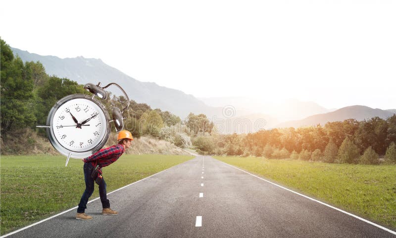 Construction Contract Deadline Stock Photo - Image of occupation ...