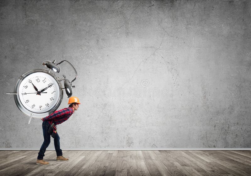 Construction Contract Deadline Stock Photo - Image of contractor ...