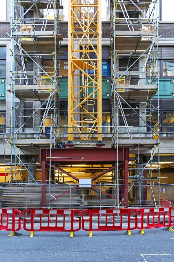 Crane Base stock image. Image of machinery, lift, industry - 195295257