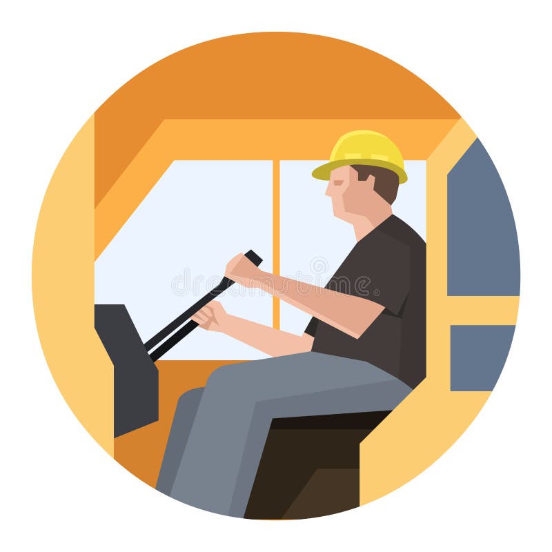 Construction crane stock vector. Illustration of isolated - 3964896