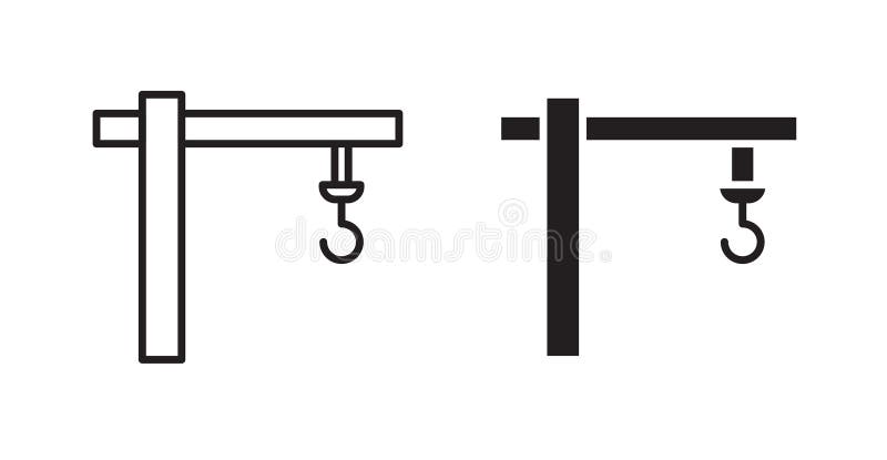 Construction Crane Pictogram Stock Illustrations – 3,958 Construction ...