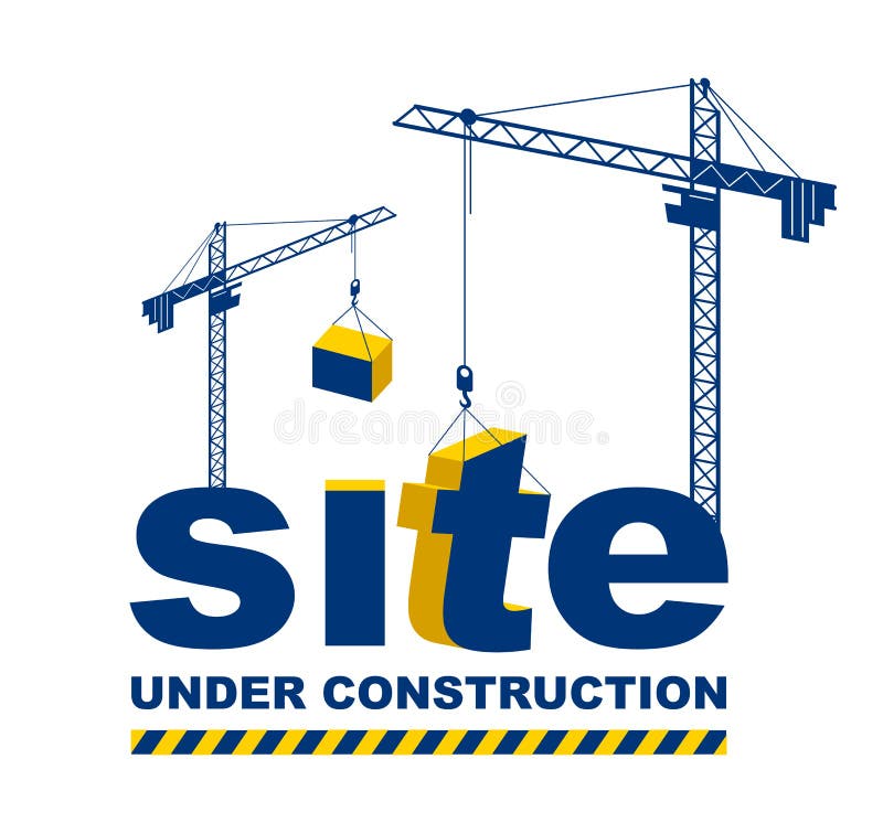 Cranes Builds Construction Word Vector Concept Design, Conceptual ...