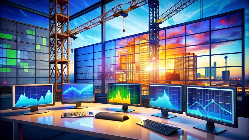 Construction Data Visualization: a Symphony of Monitors in a Busy ...