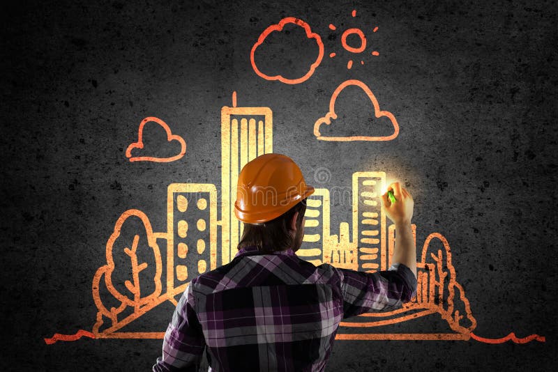 Construction design stock image. Image of ambition, future - 60407605