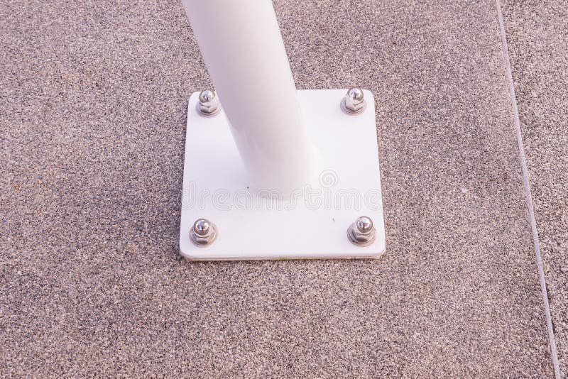 Construction Details : Structural Details of Base Plate Sun Shade Stock ...