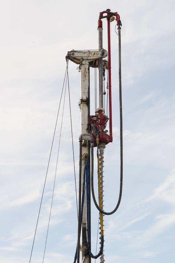 Construction Drilling Machine, Isolated Stock Photo - Image of ...