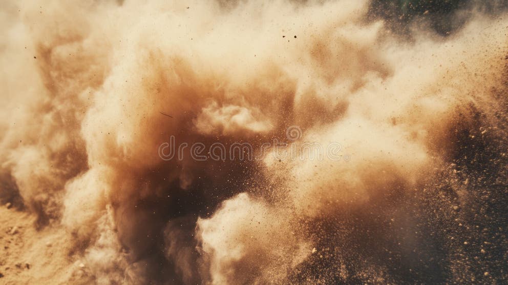 Construction Dust and Debris Texture for Grunge Design Projects Stock ...