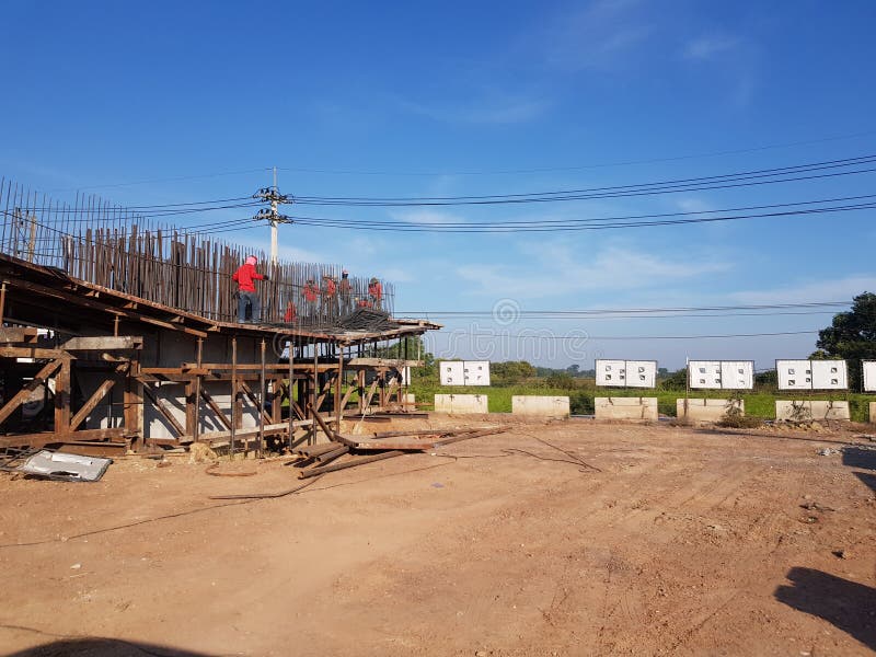 Construction of Elevated Bridges Across Thailand Intersections it S a ...