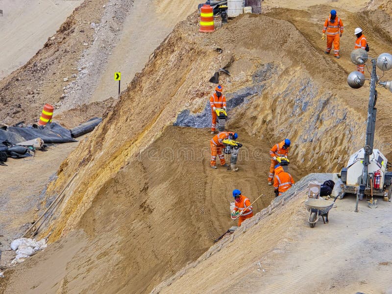 Construction of Embankments with Controlled Fills on Mine Banks Stock ...