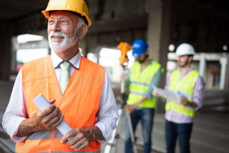 Construction Engineer with Foreman Worker Checking Construction Site ... Construction Engineer with Foreman Worker Checking Construction Site ...