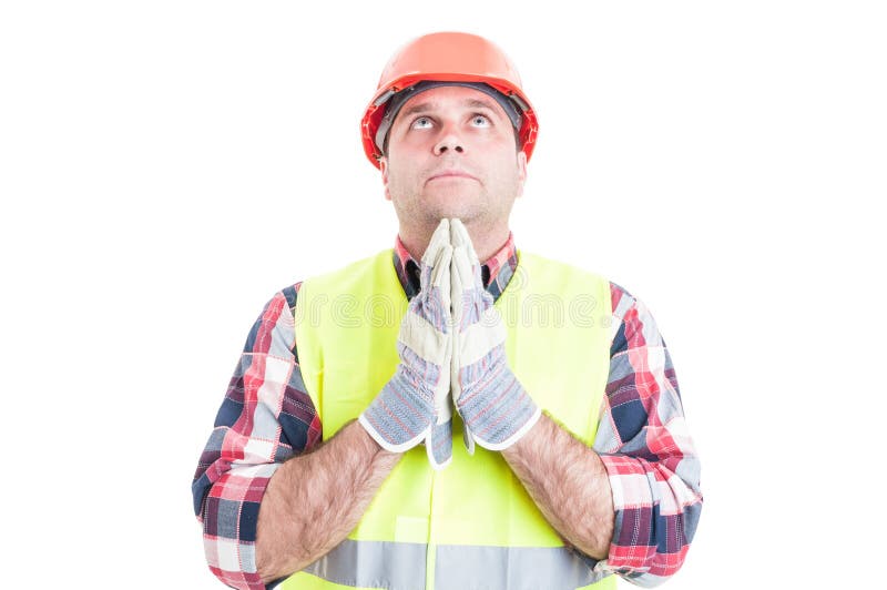 124 Praying Construction Worker Stock Photos - Free & Royalty-Free ...