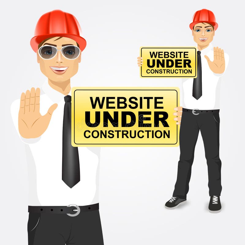 Construction Worker Holding Sign Stock Illustrations – 5,524 ... Construction Worker Holding Sign Stock Illustrations – 5,524 ...