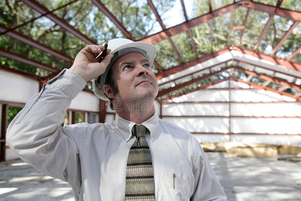 Construction Engineer - Pride Stock Photo - Image of people, collar ...