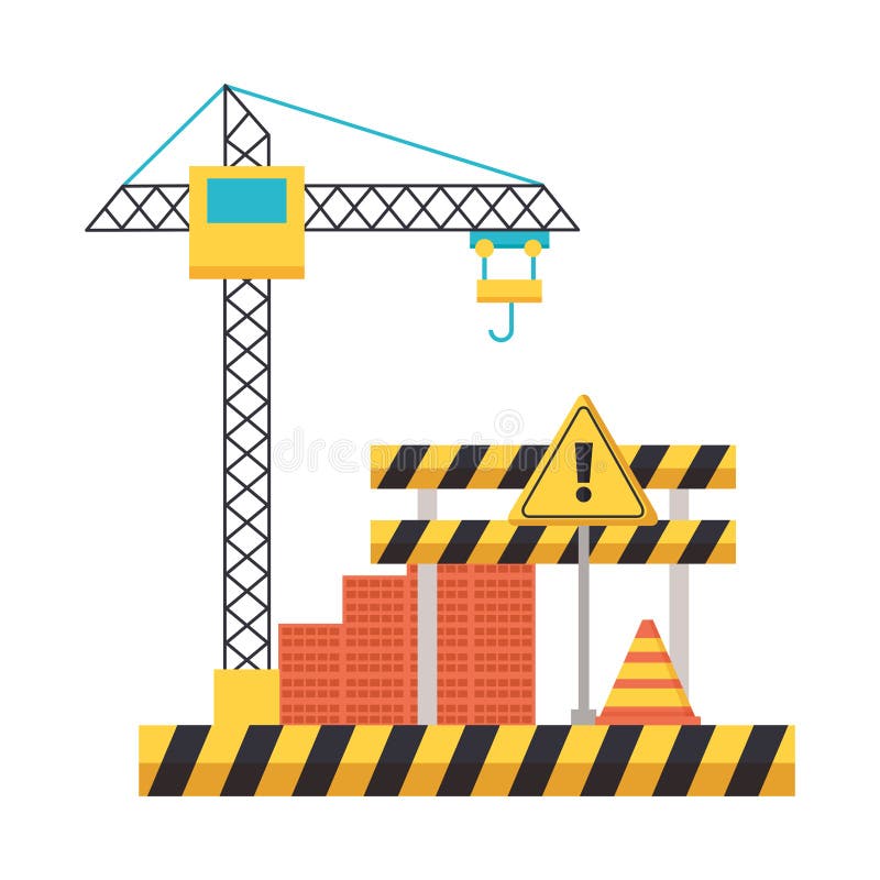 Construction Equipment Icon Stock Illustration - Illustration of brick ...